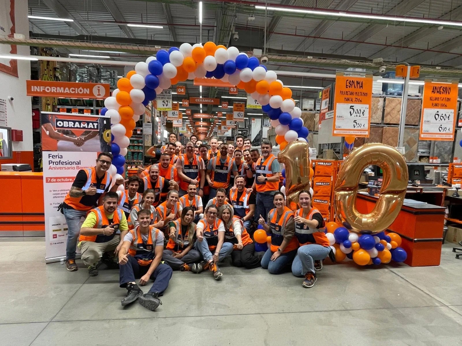 OBRAMAT celebra 10 años construyendo éxitos en Santiago - Conoce Obramat España